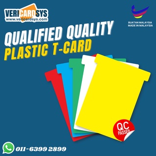 [RM3.50/pc] Plastic T-Card/ T-Card System Record/ PVC T-Card ...