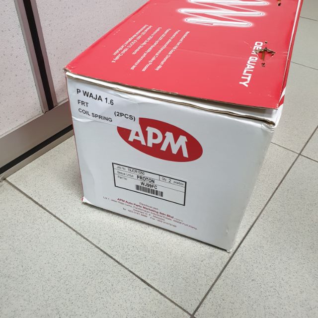 APM proton waja standard coil spring set front (2pcs) | Shopee Malaysia