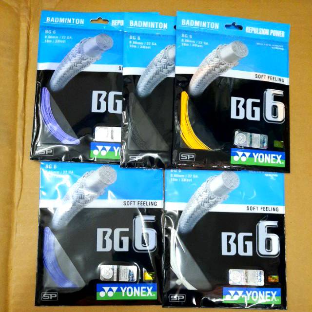 Original YONEX BG 6 strings | Shopee Malaysia