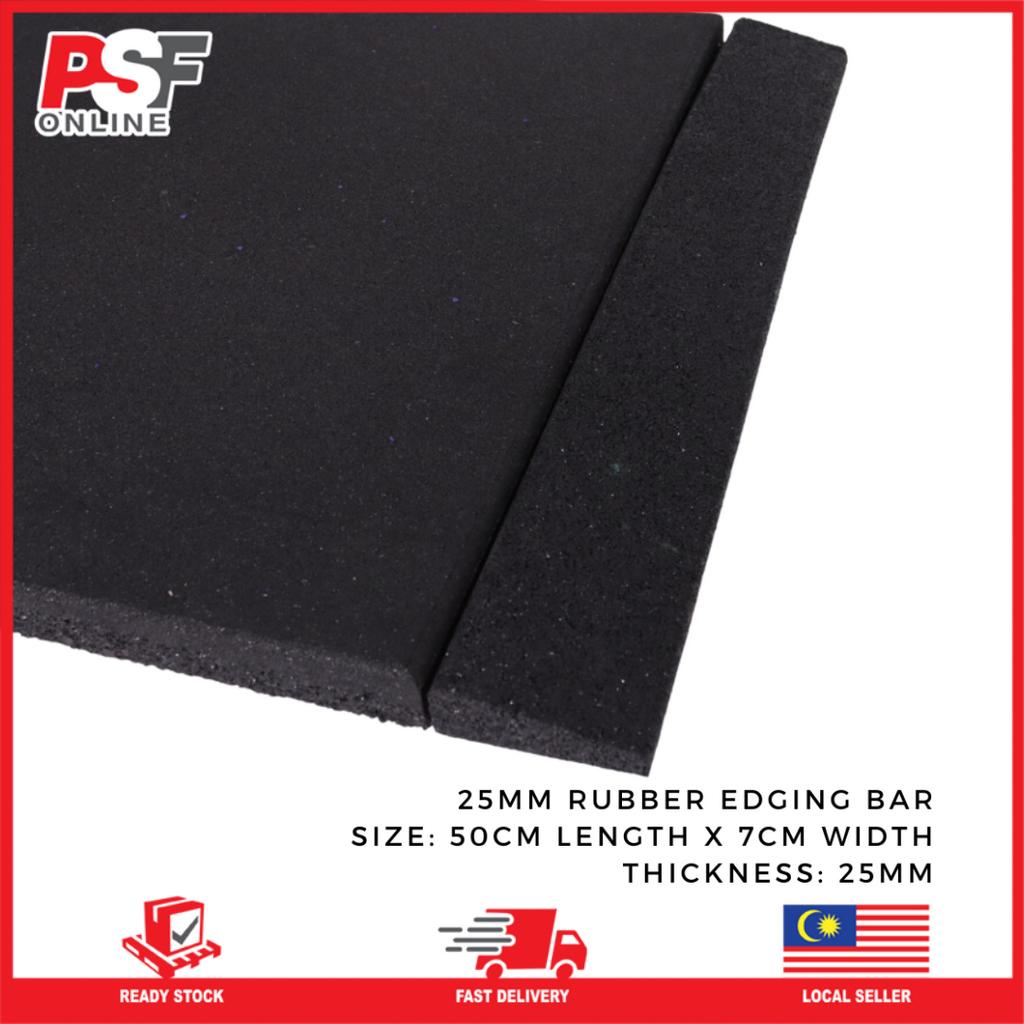 FloorPlus Accessories Edging Tile 25 | Durable Rubber Edging Tile ...