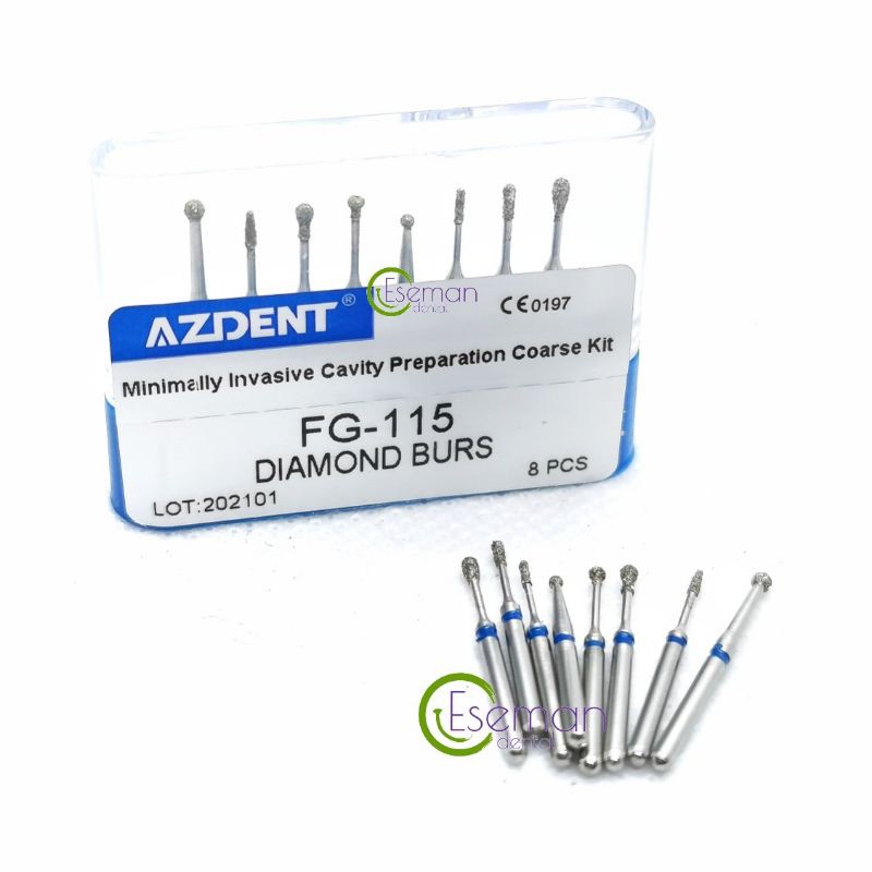 Minimally Invasive Cavity Preparation Kit Dental Diamond Bur Dental FG ...