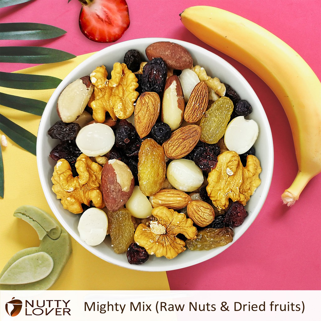 150gram Nutty Lover Premium Mighty Mix - Natural RAW Nuts & Dried ...