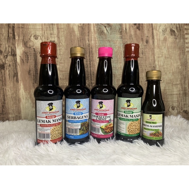 ANEKA KICAP CHEF USTAZAH /KICAP SERBAGUNA/KICAP MEE/KICAP KUETIAU/KICAP ...