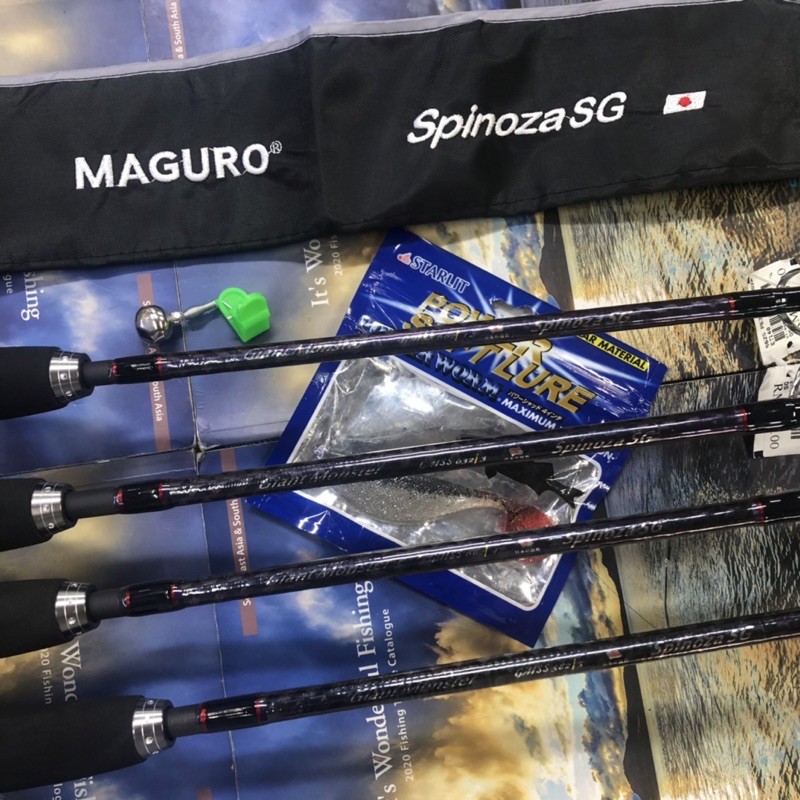 MAGURO SPINOZA SG GIANT MONSTER SPINNING ROD | Shopee Malaysia