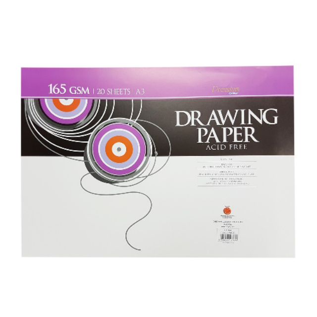 🎉READY STOCK IN MALAYSIA🎉Campap Drawing Paper 165gsm A3 20's (CA 3764 ...
