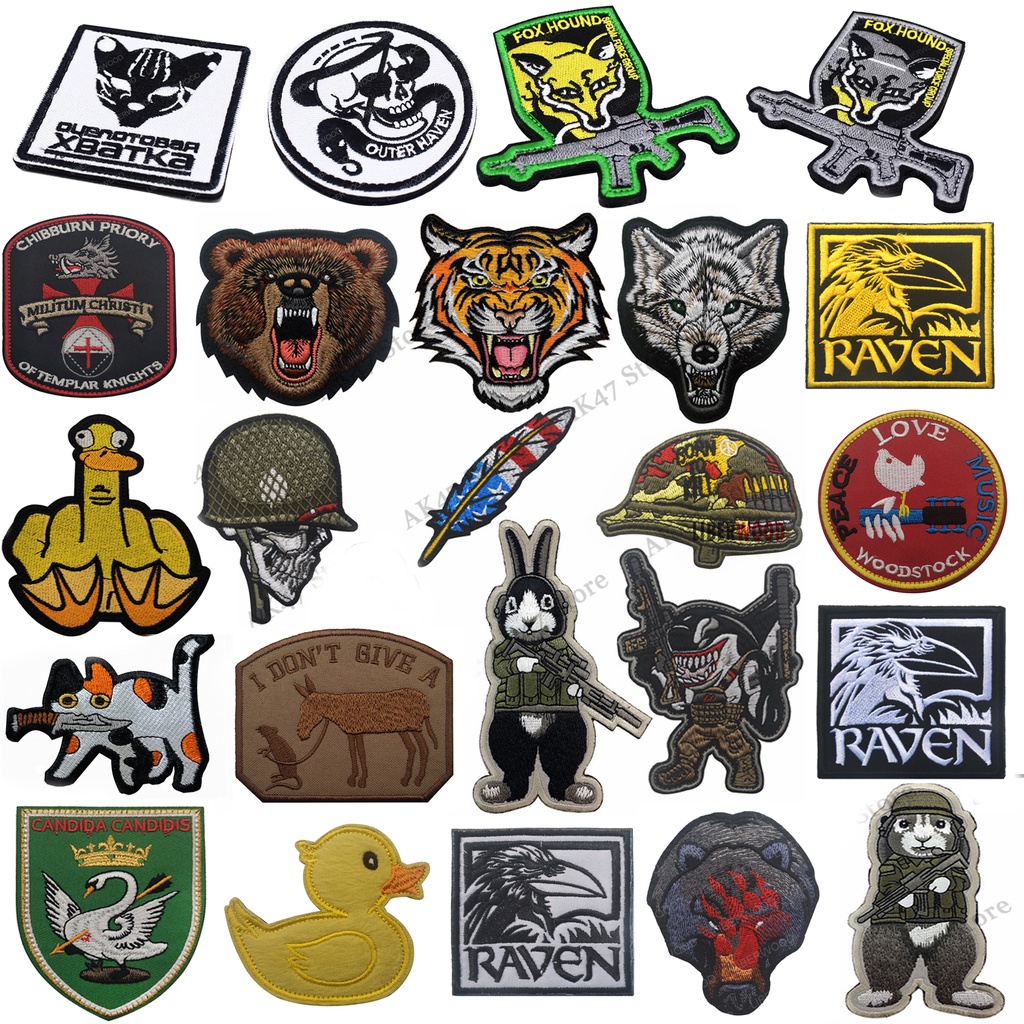 Tactical Animal Skull Helmet Feather Bear Tigher Wolf Shark Bunny Armed ...