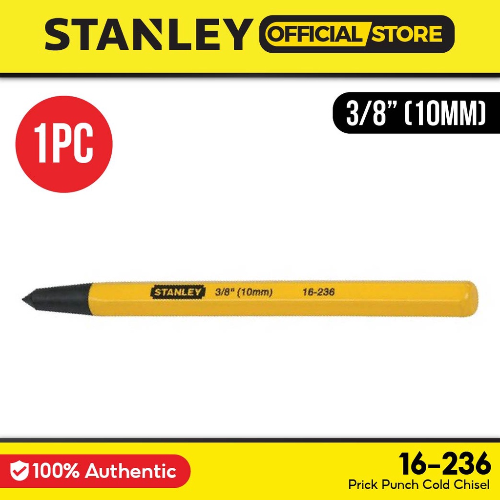 STANLEY 16236 PIN PUNCH 3/8" X 5 1/2" [ 16-236 ] | Shopee Malaysia