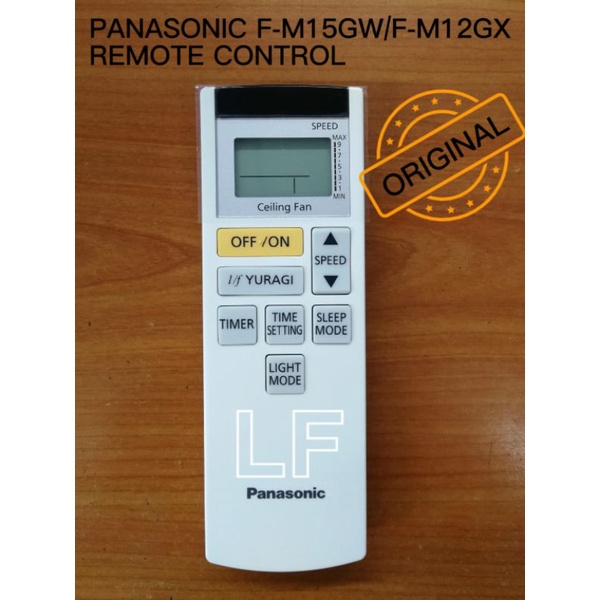 (FREE BUBBLE WRAP)Panasonic LED ceiling fan remote control F-M12GX / F ...