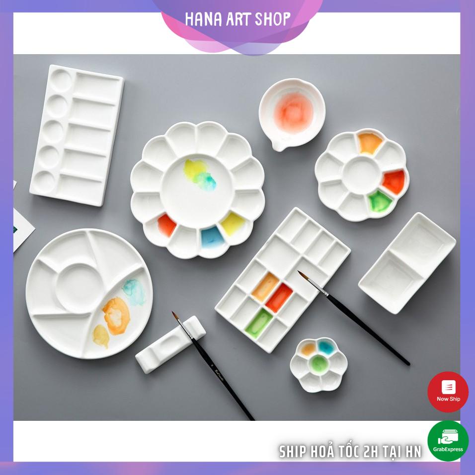 Ceramic color mixing tray - color mixing palette | Shopee Malaysia
