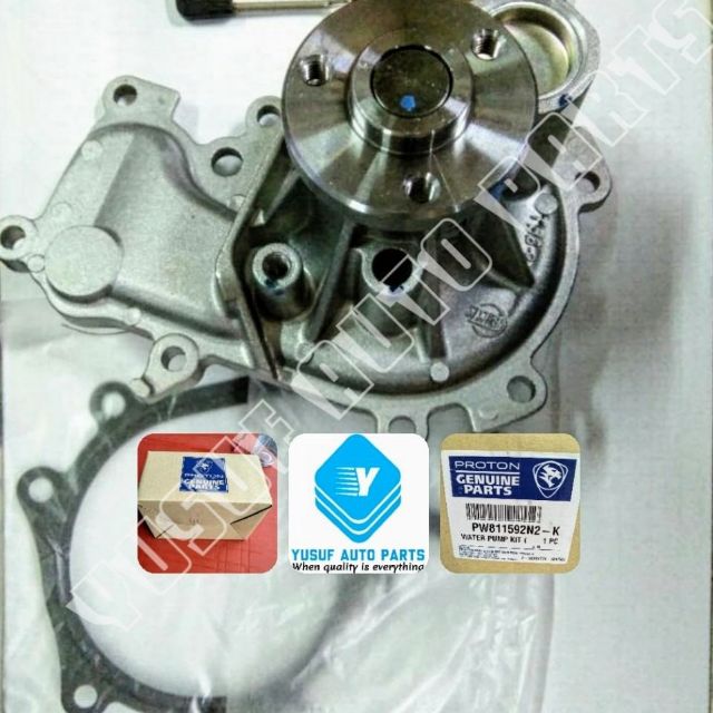 Waterpump Kit (1 set) - ORIGINAL Saga FLX - (PW811592N2-K) | Shopee ...