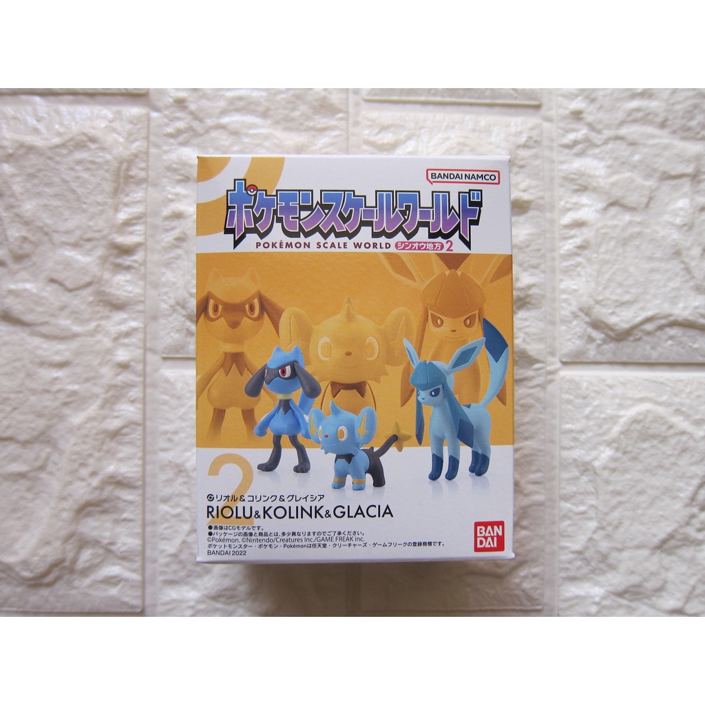 Pokemon SCALE WORLD SINNOH 2nd RIOLU & SHINX & GLACEON | Shopee Malaysia