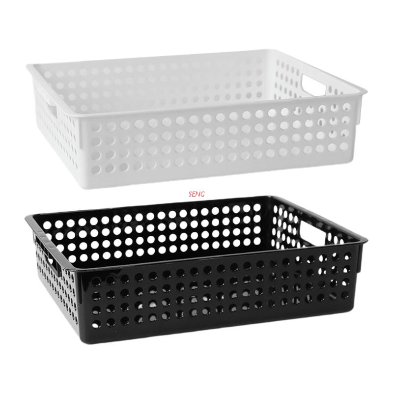 seng Plastic Storage Basket File Tray Tabletop A4 Document Magazine ...