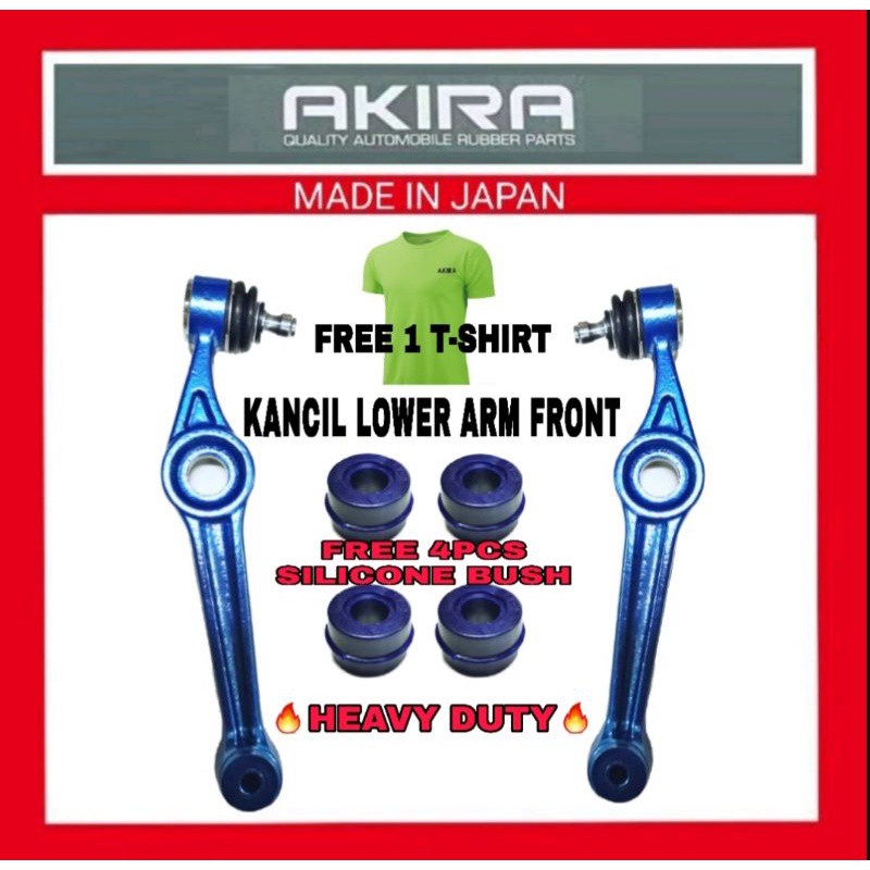 EL AKIRA PERODUA KANCIL LOWER ARM FRONT ( FREE 4PCS BUSH )AKIRA HEAVY ...