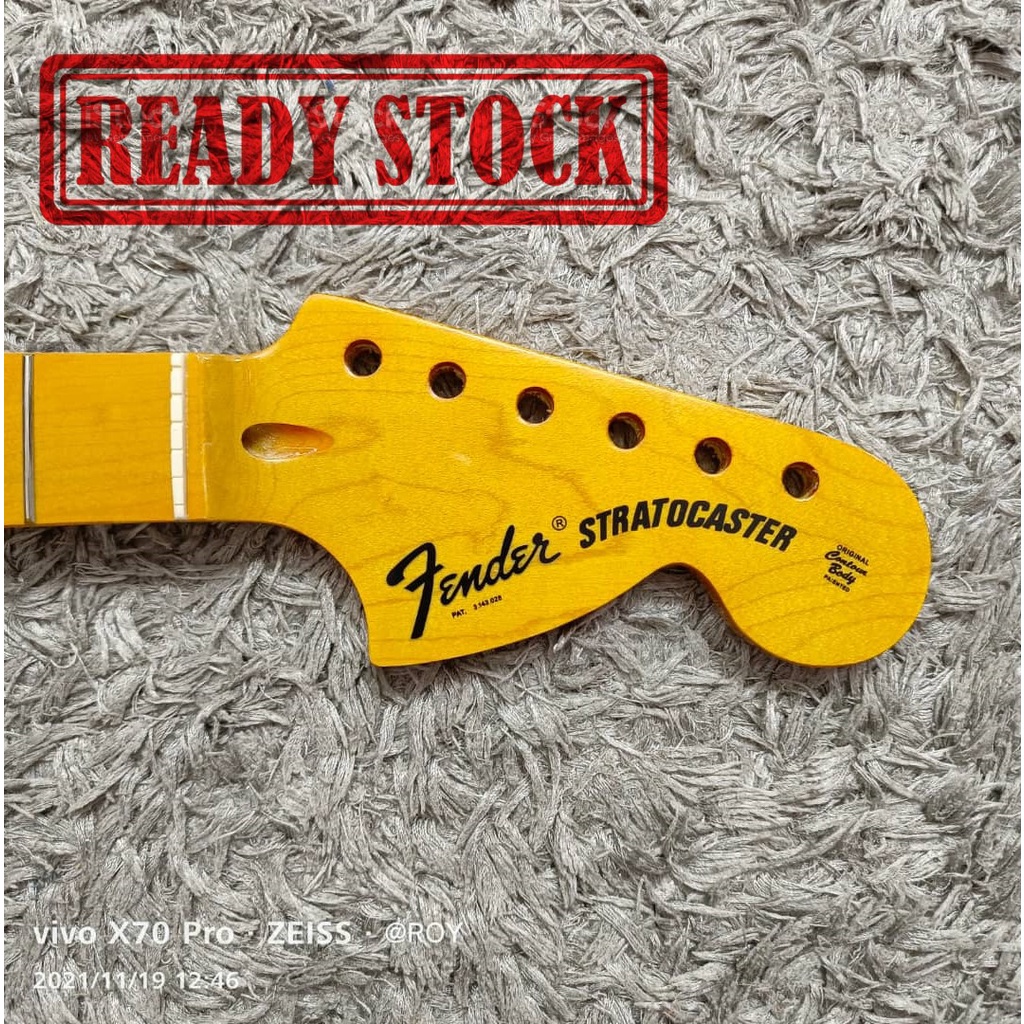【Guitaroy】【Preorder】fender stratocaster big headstock guitar neck ...