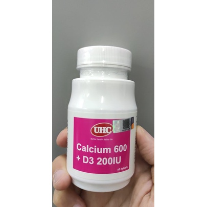 UHC CALCIUM 600 + Vitamin D3(60's) | Shopee Malaysia