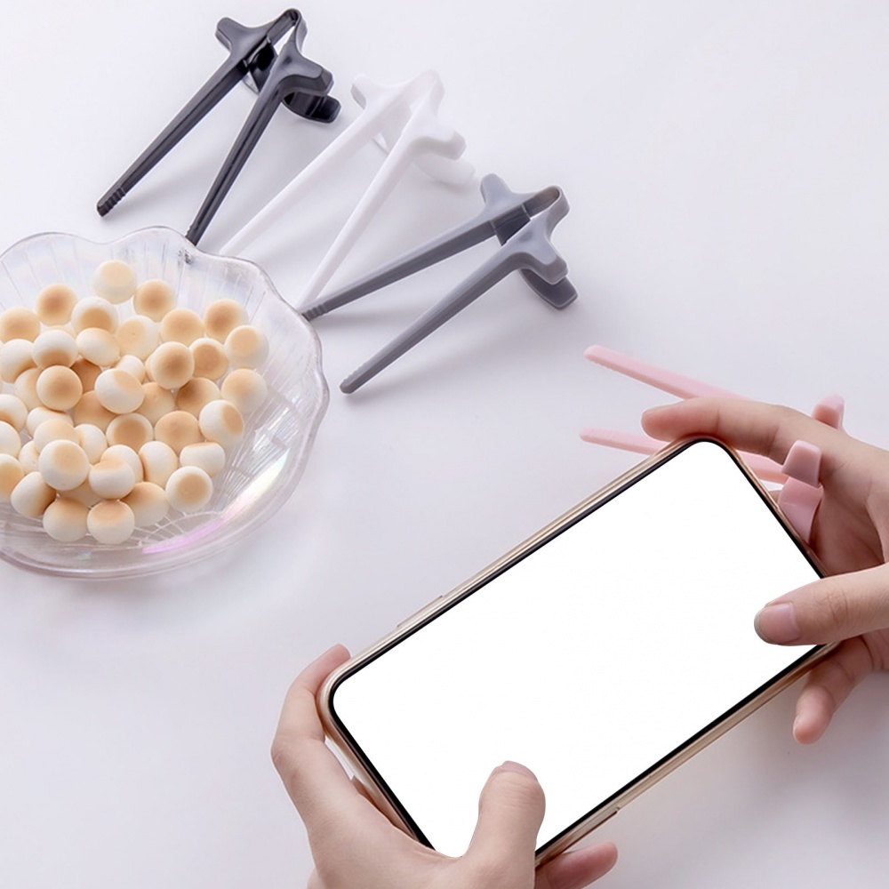 Free-Hands Snack Chopsticks Play Games Finger Chopsticks Lazy Assistant ...