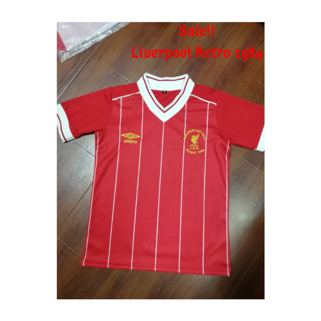 Liverpol Retro 1984 Home Kit- jersey- retrokit | Shopee Malaysia