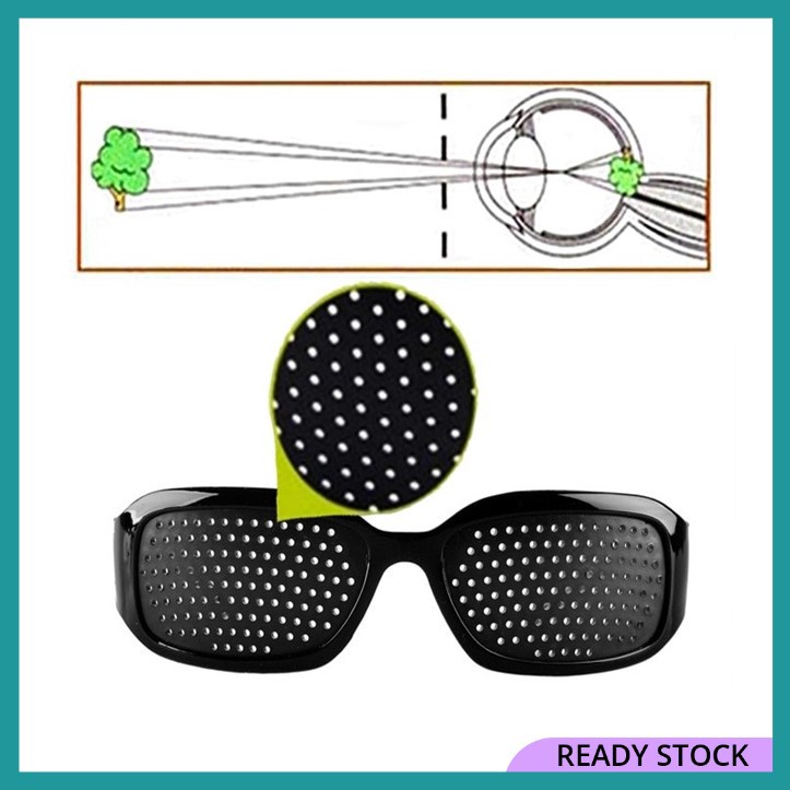 Glasses Vision Anti-Fatigue Eyesight Care Improver Stenopeic Pin ...