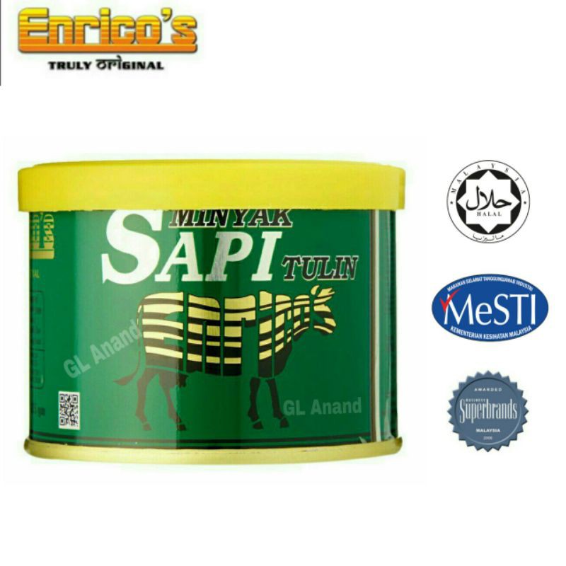 Enrico's Truly Original Pure Ghee/Minyak Sapi Tulin (125 Grams ...