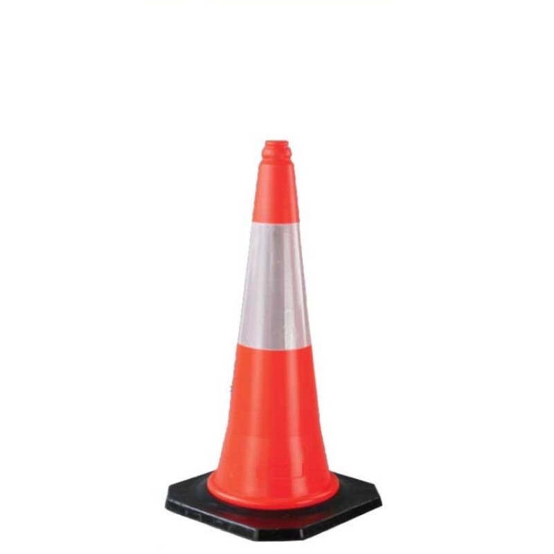 30" Safety Traffic Cone / Safety Road Cone (PVC Black Base) | Shopee ...