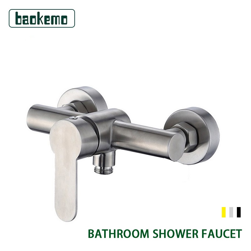 304 Stainless Steel Shower Faucet Bathroom Flower Shower Tube Water ...