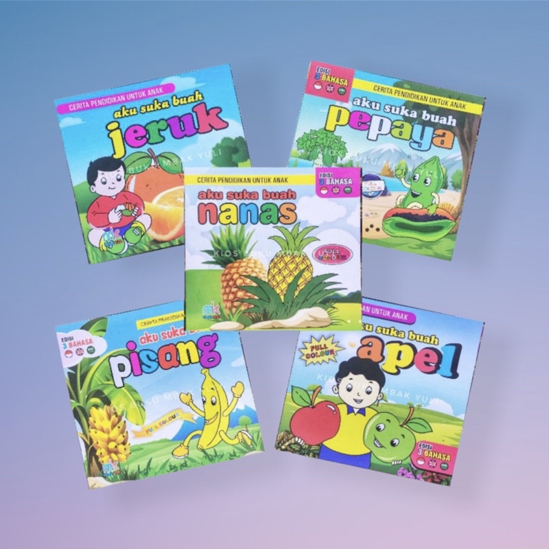 Educational Stories for Children: I Like Fruit | Shopee Malaysia