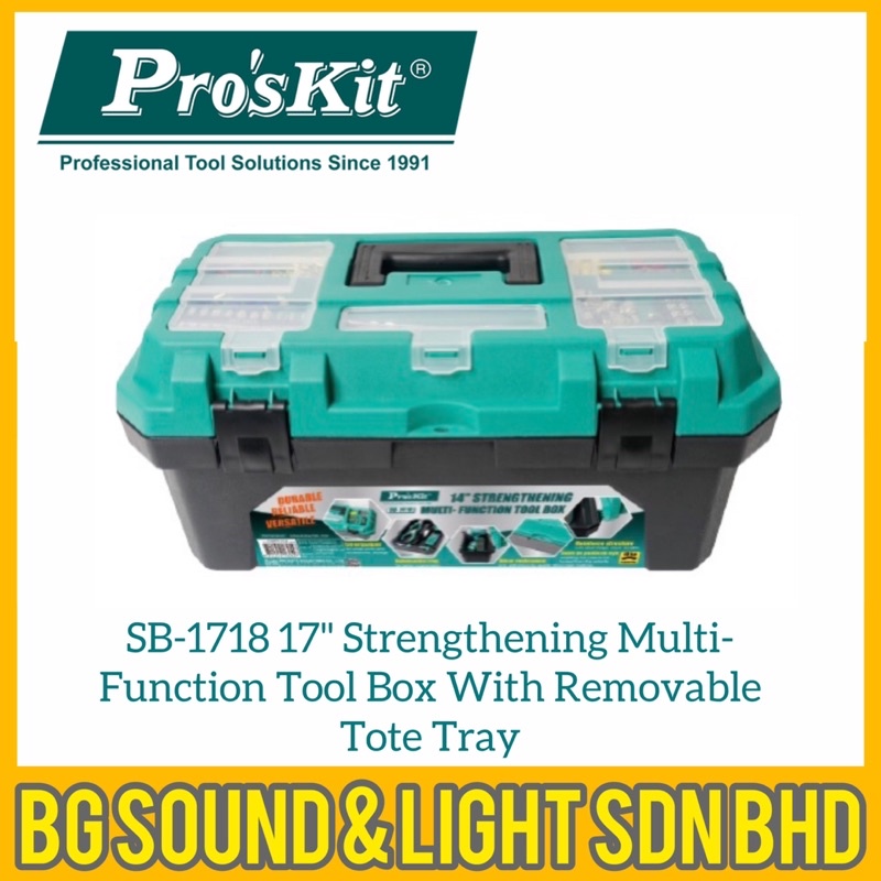 PROSKIT SB-1718 17" Strengthening Multi-Function Tool Box With ...