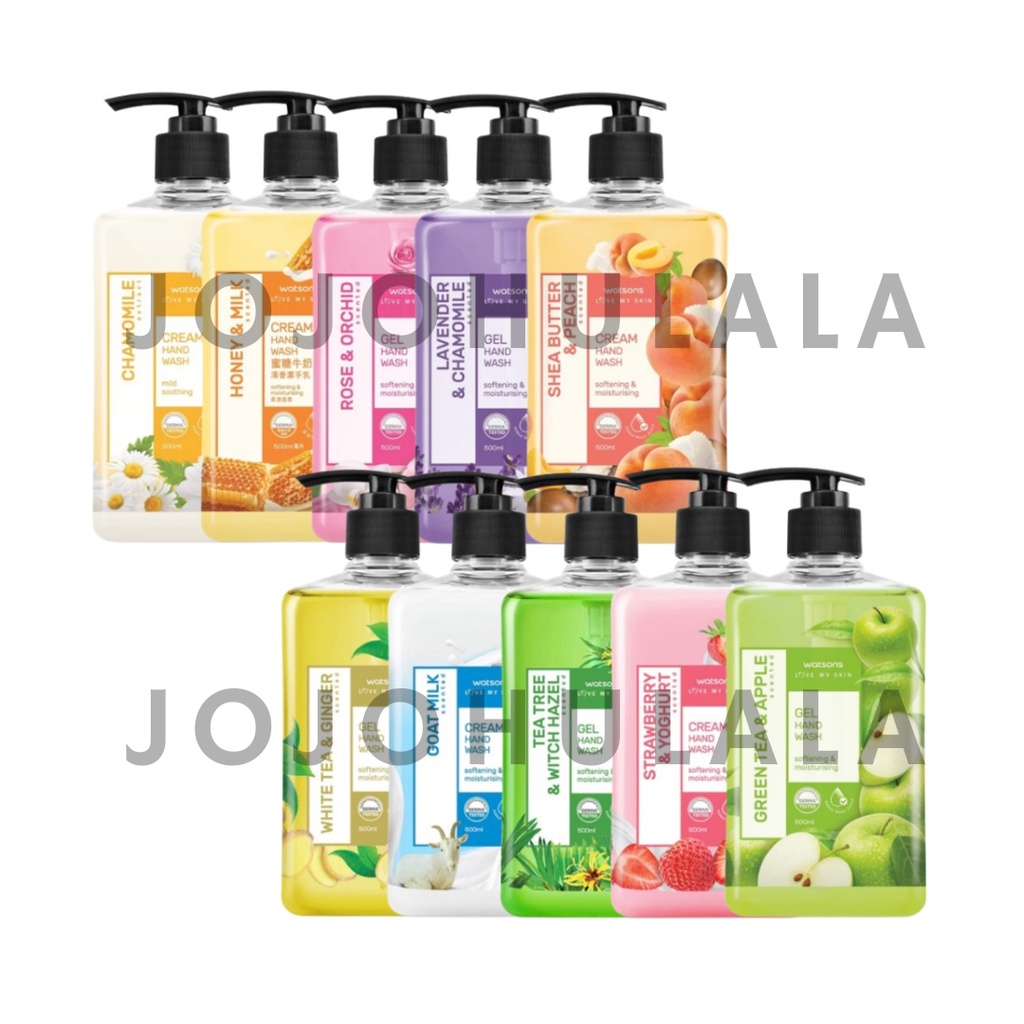 Watsons Watson Malaysia Official Hand Wash Cream Wash Gel Love My Skin ...