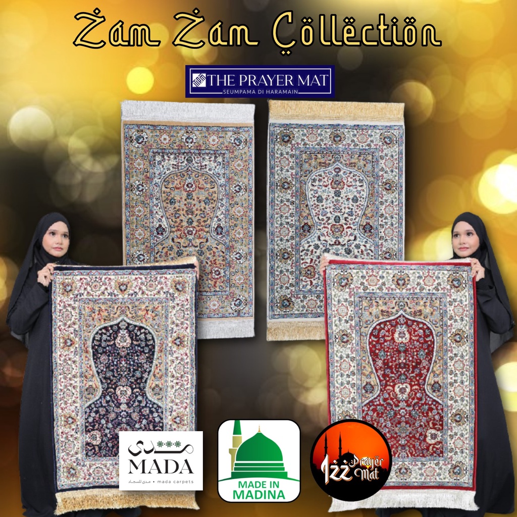 Zam Zam Collection Original The Prayer Mat Made In Madinah Sejadah ...