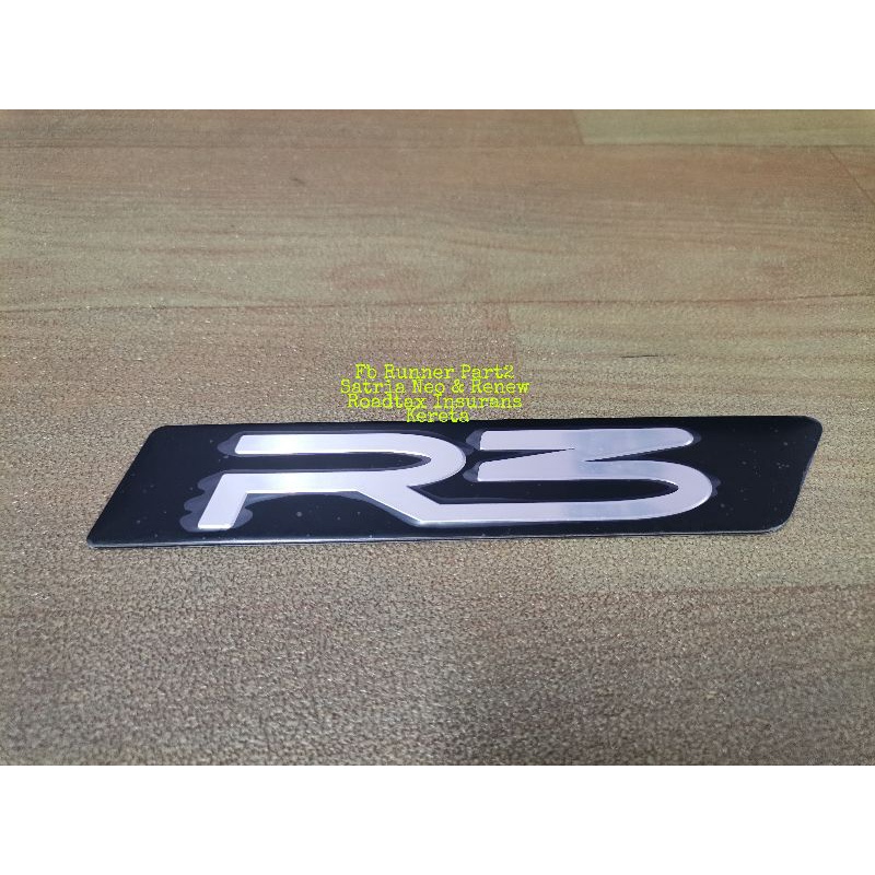 Proton Satria Neo Tulisan R3 Lining Door Pendek Original | Shopee Malaysia