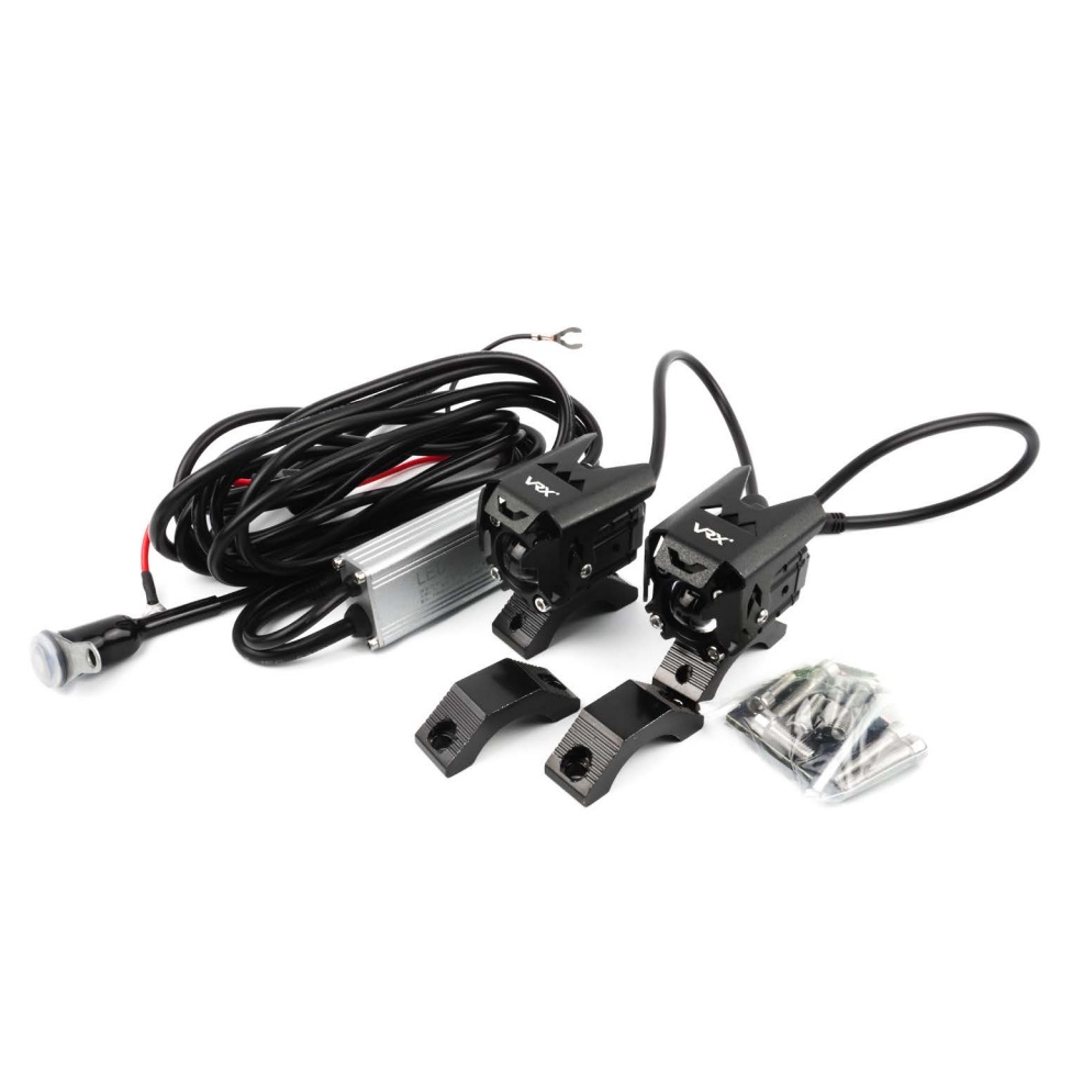 MOTORCYCLE VRX SPOTLIGHT SET MINI 2 IN 1 LIGHT/ 1 SET FOR VRX MOTOR ...