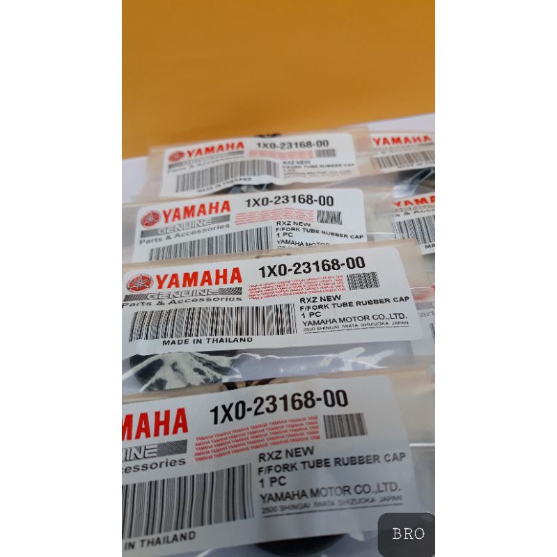 💥RUBBER / COVER / TUBE / GETAH FORK CAP RXZ - 1piece | Shopee Malaysia