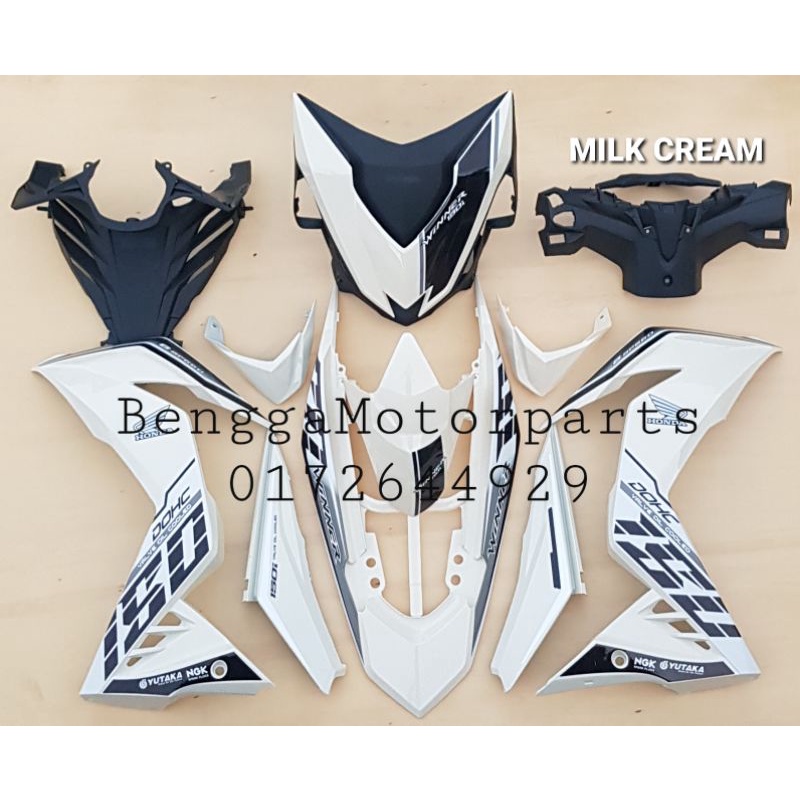 Cover Set Rs150 V1/V2V3 Cream Milk | Shopee Malaysia