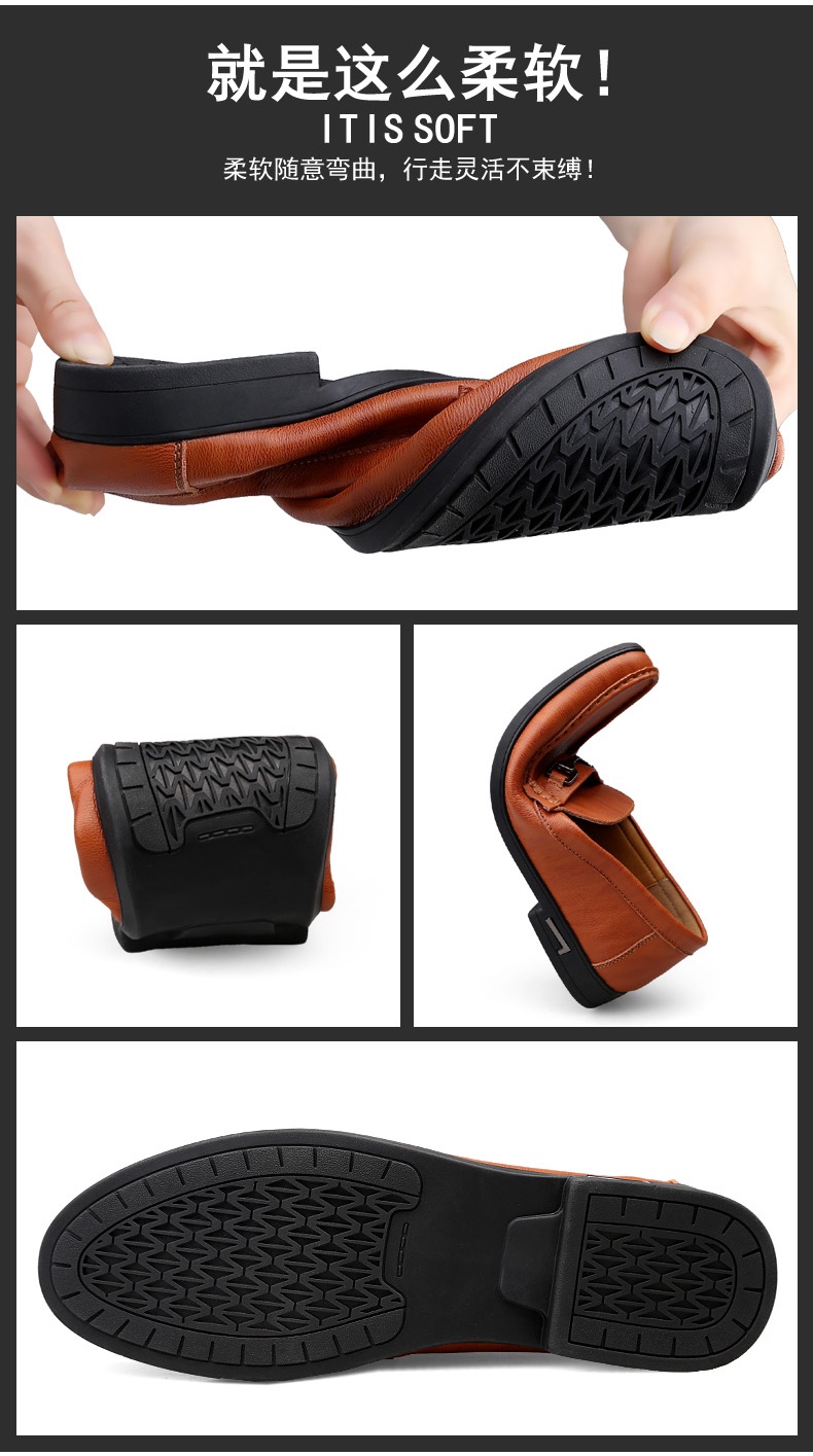 [SCL][3 Colors] Men's Cow Leather Loafers Slip-Ons shoes Casual ...