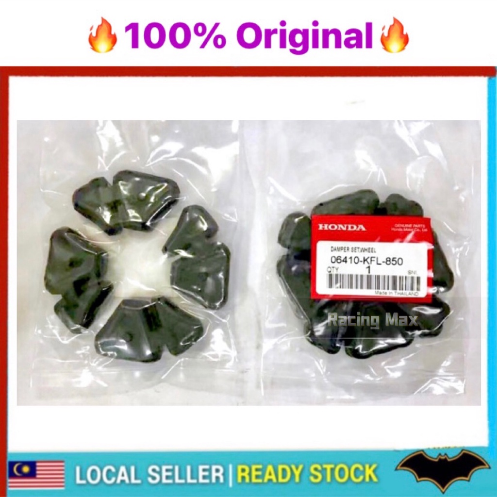 100% ORIGINAL KFL Hub Rubber Honda Wave100 / EX5 Dream / Wave100R ...