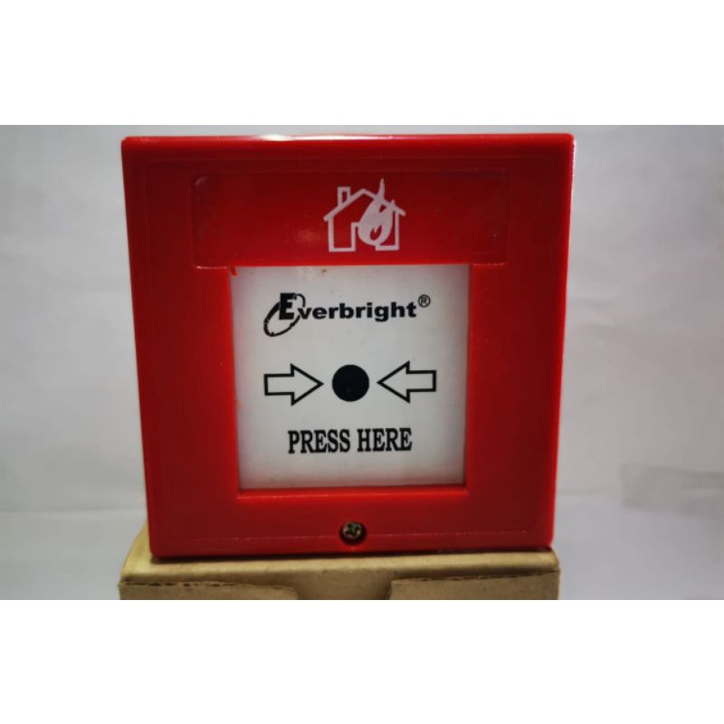 Everbright blue Break Glass/FIRE ALARM Break Glass /RED Manual call ...