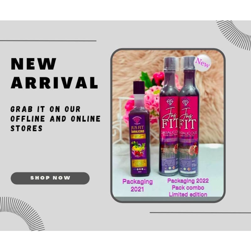 JAMU JUSFIT DARALICOUS 100% ORIGINAL HQ LIMITED EDITION | Shopee Malaysia