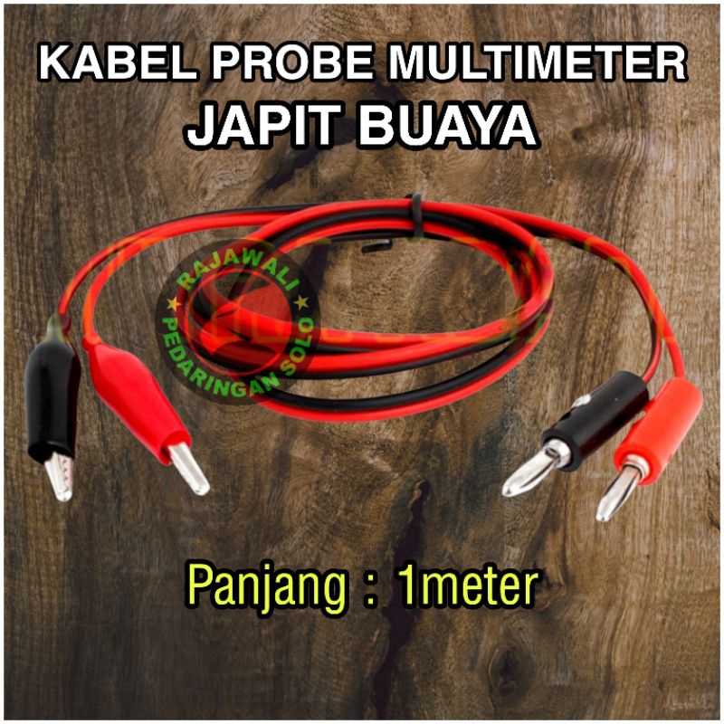 Crocodile CAPIT PROBE MULTITESTER CLIP MULTIMETER CABLE | Shopee Malaysia