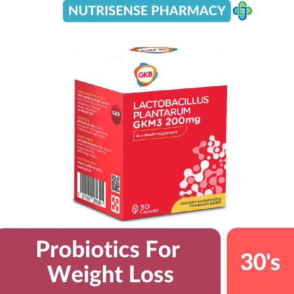 [Free Shipping] [1 BOTTLE] GKB L. Plantarum GKM3 Capsules - 30s ...