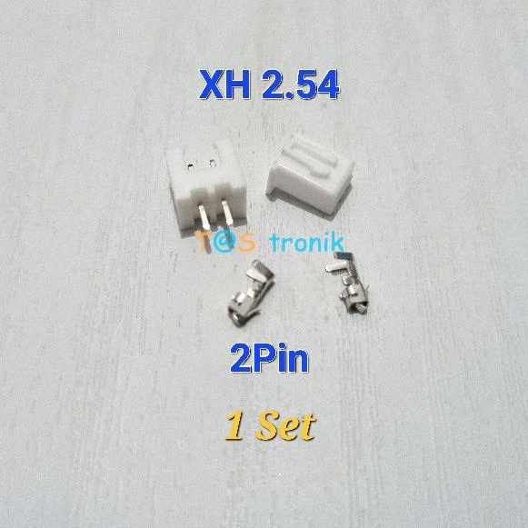 Terminal xh2.54 2Pin 1set Socket xh 2.54 2 Pin socket JST 2p Pin header ...