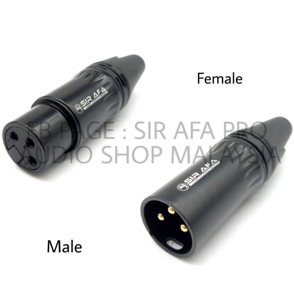 Sir Afa GOLD PLATE XLR - Grade AA | Shopee Malaysia