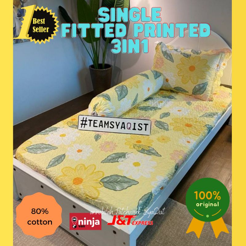 New Arrival | Cadar Single Fitted Viral Mix Cotton 4in1 | Shopee Malaysia
