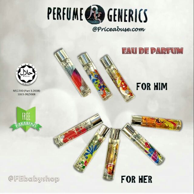 Perfume Generic (PG) Eau De Parfum 39ml | Shopee Malaysia