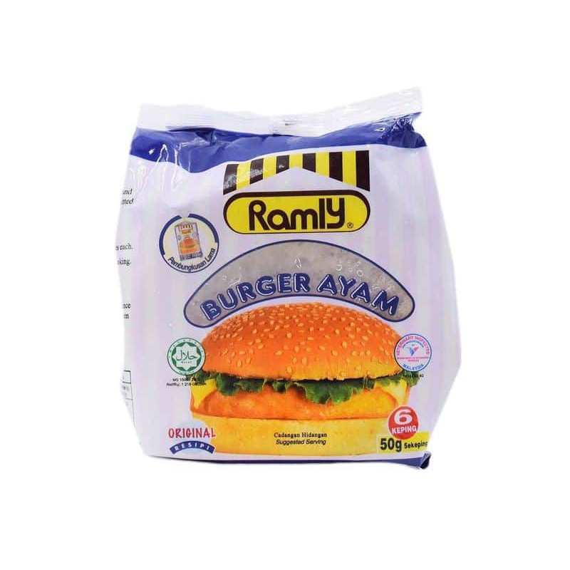Ramly Chicken Burger (300g) | Shopee Malaysia