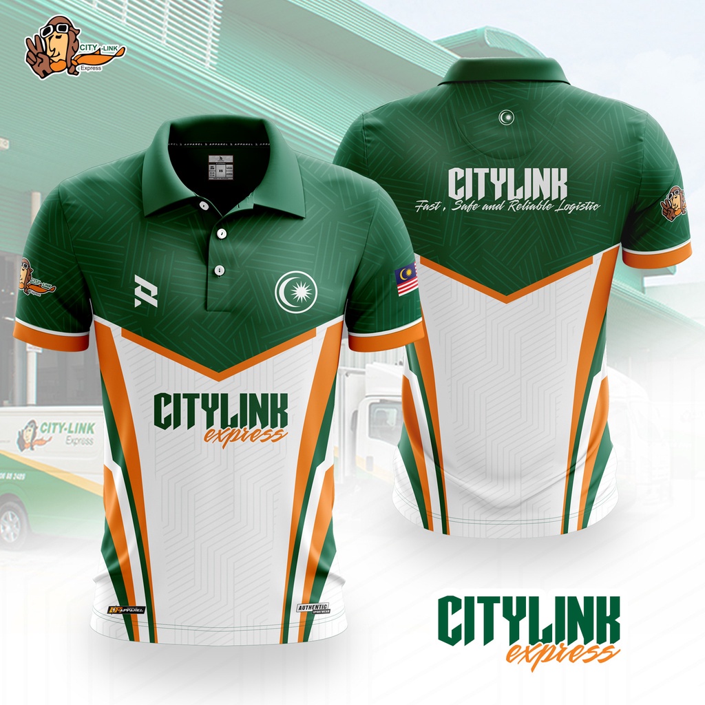 DESIGN BAJU CITYLINK Sublimation Tshirt Baju Jersey Sublimation ...