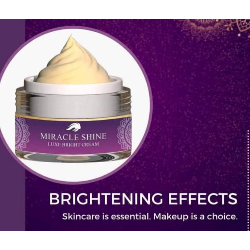 Miracle Shine Brightening Cream (30gram) | Shopee Malaysia
