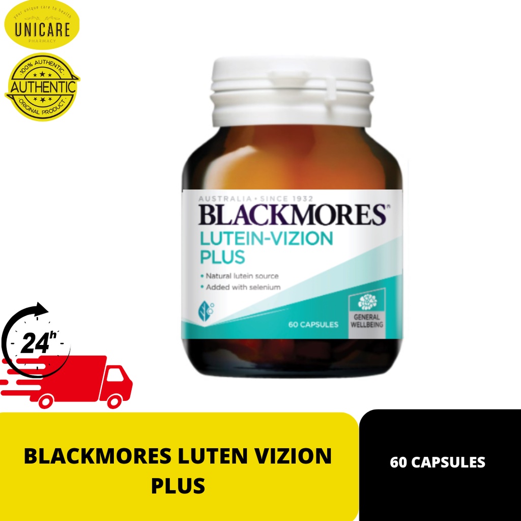 BLACKMORES LUTEIN VIZION PLUS (60 CAPSULES) | Shopee Malaysia