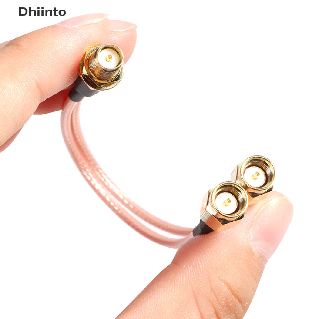 [Dhiinto] SMA to 2X SMA Male Female Y type Splitter Combiner Jumper ...