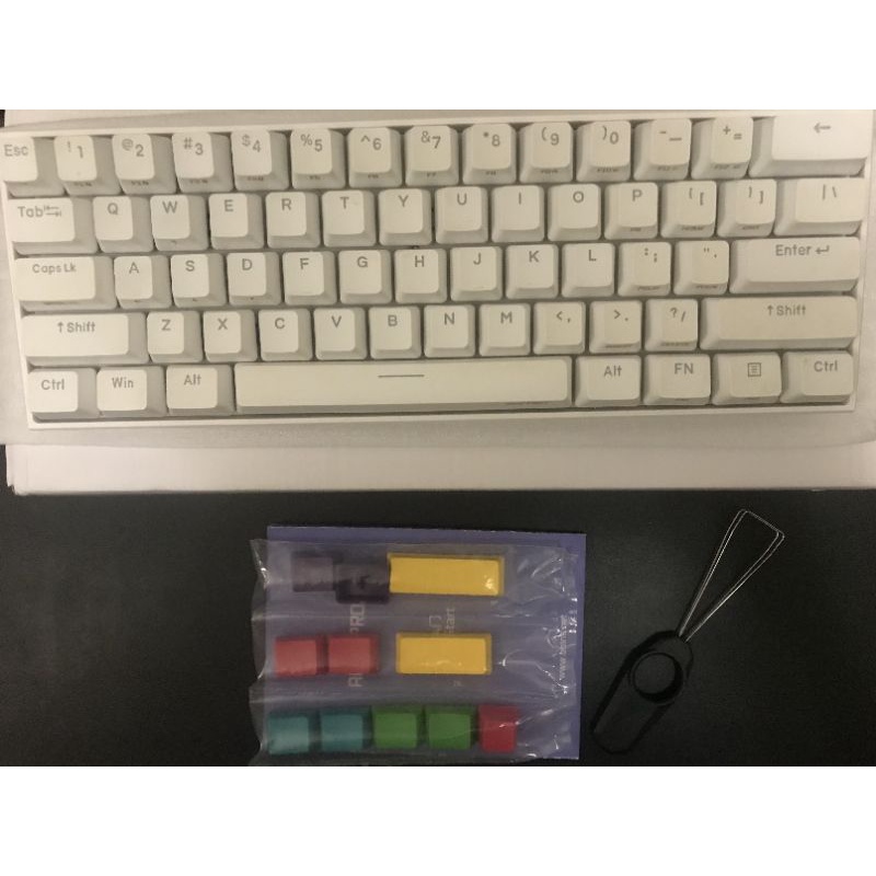 White Anne Pro 2 Mechanical Keyboard (RGB Model) | Shopee Malaysia