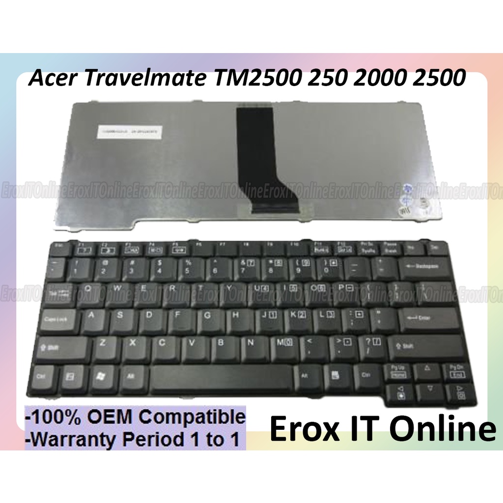Acer Travelmate Extensa 1500 1620 240 250 2000 2000 2500 TM2500 Laptop ...